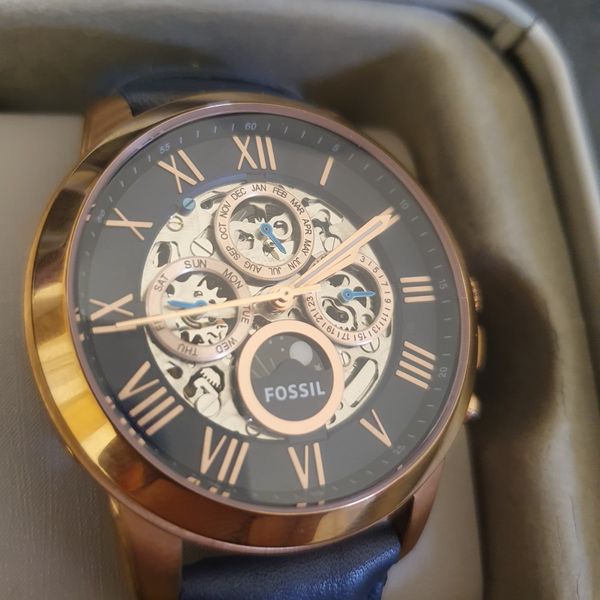 Fossil Automatic Moonphase Mens Watch | WatchCharts Marketplace