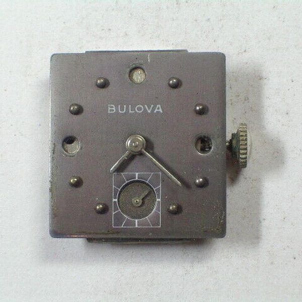 Vintage Bulova 8AE 17-jewel Wristwatch Movement m-842 | WatchCharts ...