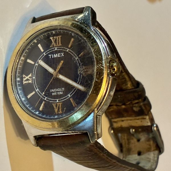 timex indiglo mens watch vintage Wr50 Runs | WatchCharts Marketplace