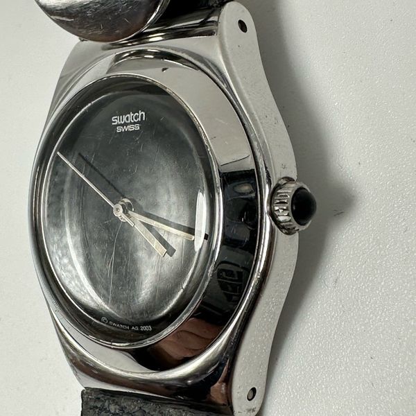Swatch Irony AG2003 New Battery Swiss Watch 32MM 6.25" S98 ...