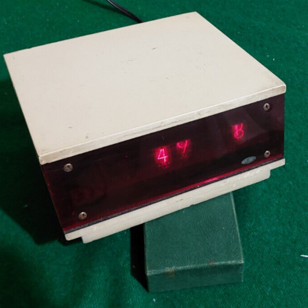 Raro orologio AMTRON UK 820 (Nixie Tubes Clock) - 1974 - (AS IS ...