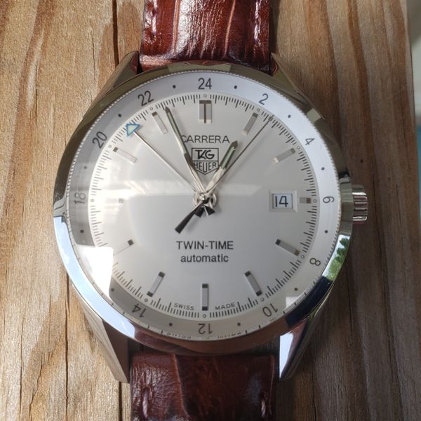 [WTS] Tag Heuer Carrera Automatic Twin Time WV2116.FC6203 | WatchCharts