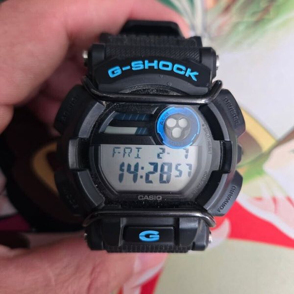 Casio G-Shock Watch GD-400 Model - 3434 BLACK / BABY BLUE GREAT ...