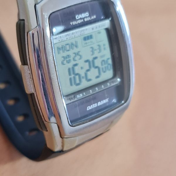 Casio Vintage DB-E30 Tough Solar Databank Digital Watch | WatchCharts ...