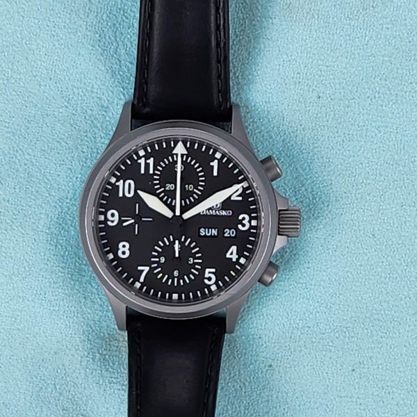 [WTS] Damasko DC56 black dial, Valjoux 7750 automatic chronograph ...