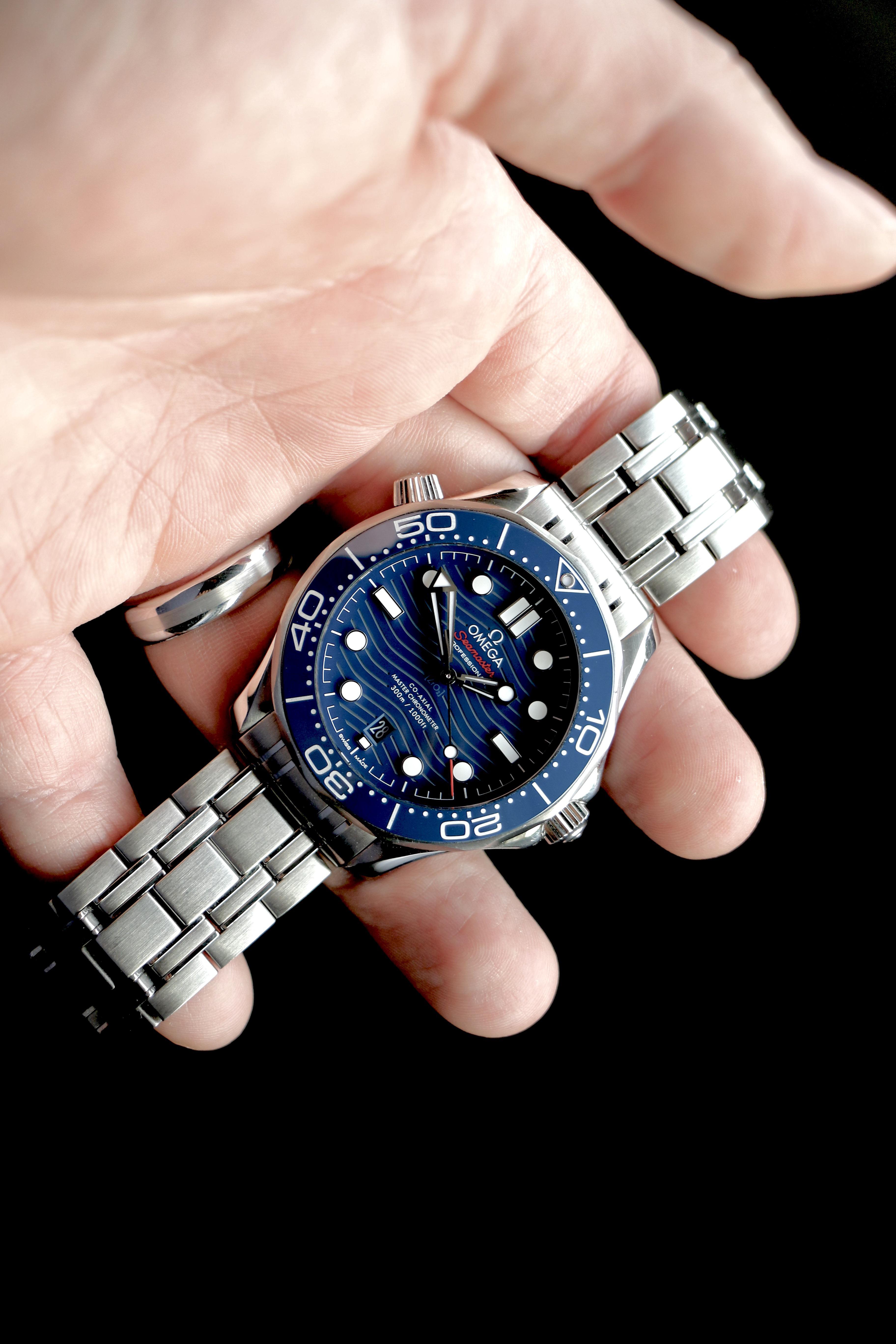 [WTS] Omega Seamaster Blue Wave Dial | WatchCharts Marketplace