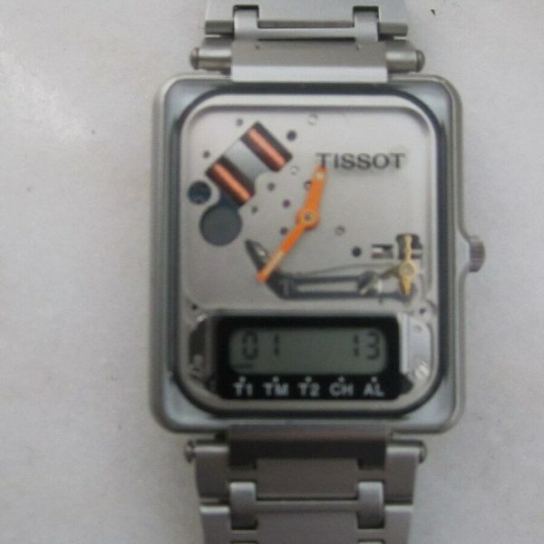 TISSOT TWO TIMER SKELETON WITH ORIGINAL TISSOT METALLSTRAP | WatchCharts