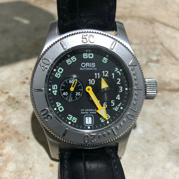 Oris Automatic Stainless Steel Big Crown Diver Regulator Men's Watch ref. 7502 | WatchCharts ...