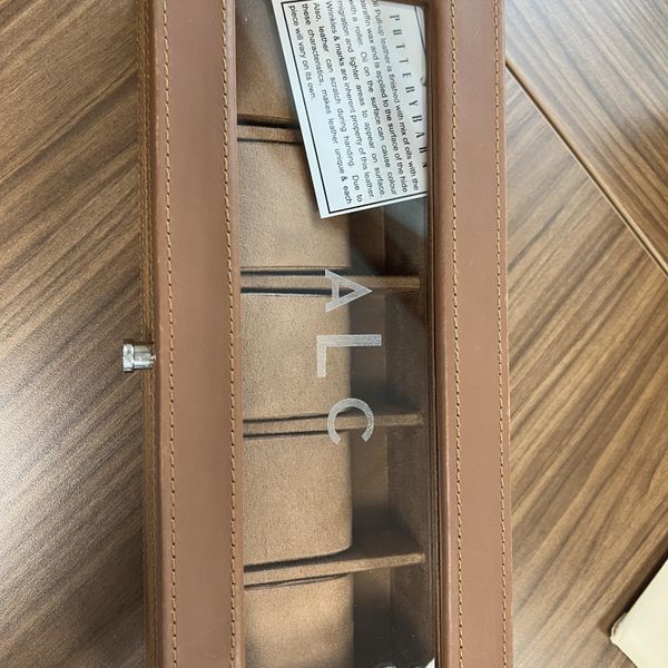 [GIVEAWAY] Already monogrammed watch box | WatchCharts Marketplace