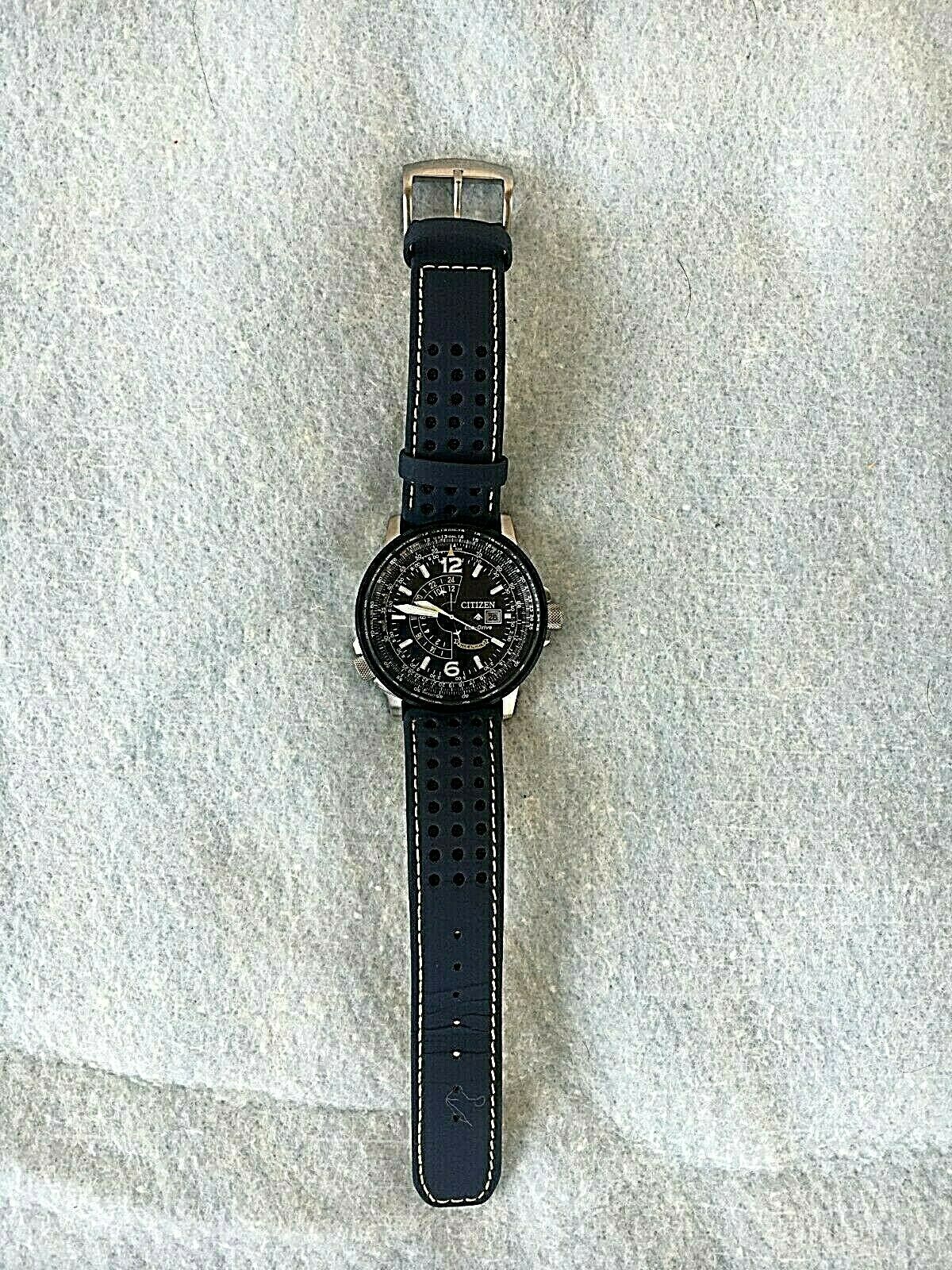 Citizen Men's Eco-drive Promaster Nighthawk Blue Angels Watch Bj7007 ...