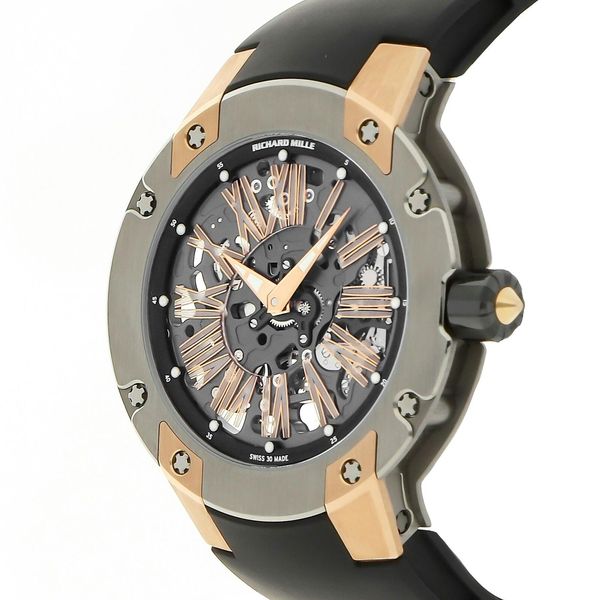 Richard Mille RM 033 Extra Flach Auto Titan Herren Armbanduhr RM033 ...