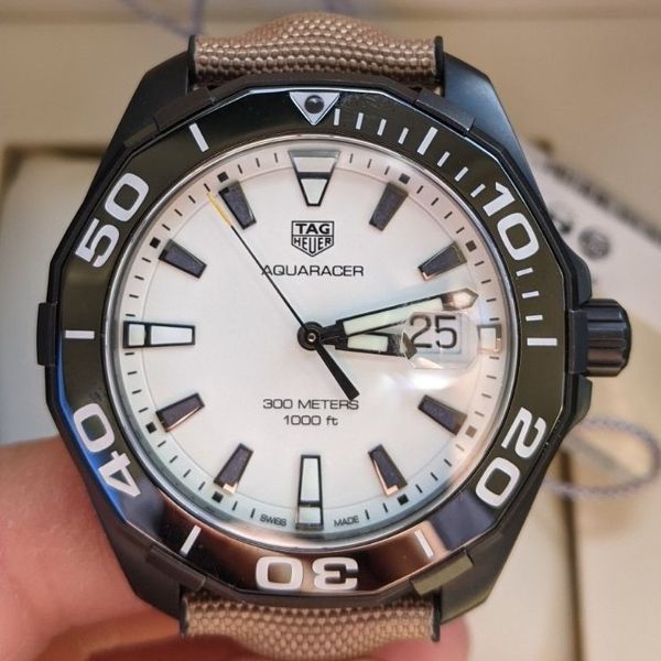 FS: TAG HEUER Aquaracer "Night Diver" - WAY108A | WatchCharts Marketplace