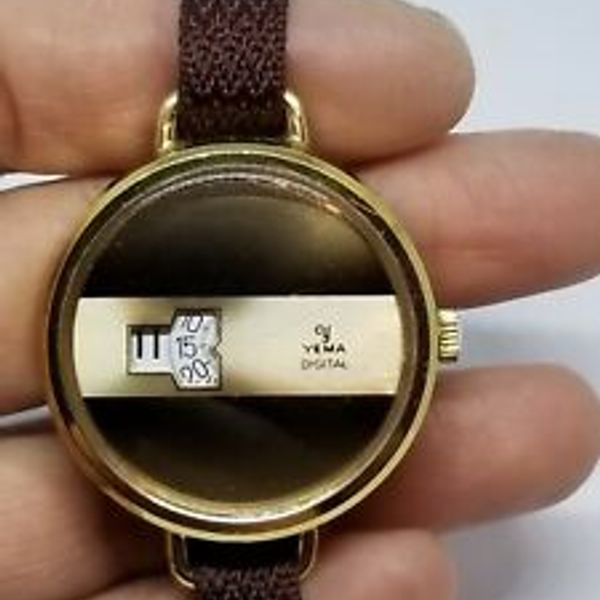[Free Shipping] Watch Digital Watch yema digital watch 40mm ...
