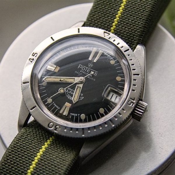 Potens 38mm Prima Super Squale 300M Diver Supermatic [EU Seller ...