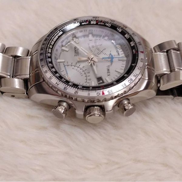 Beautiful condition! TIMEX chronograph pilot watch | WatchCharts ...