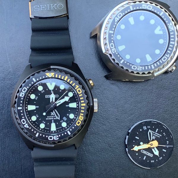 FS: Seiko Sun- kinetic diver project | WatchCharts Marketplace