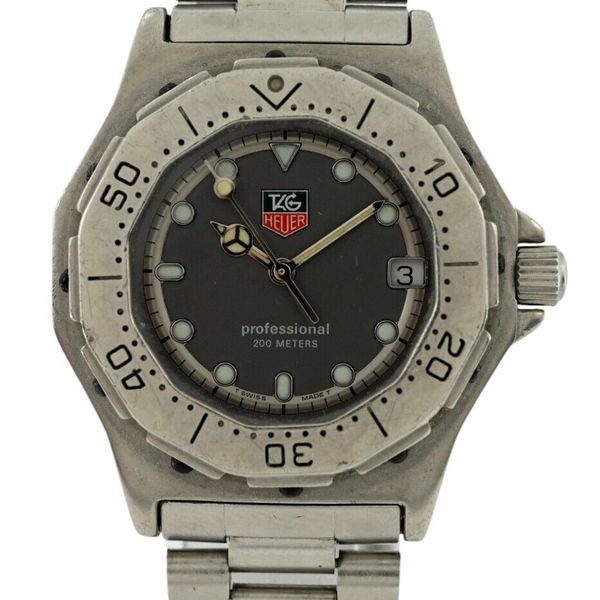 Tag Heuer 35mm Midsize Professional 3000 Series Vintage SS Watch! Ref: 932.213! | WatchCharts ...