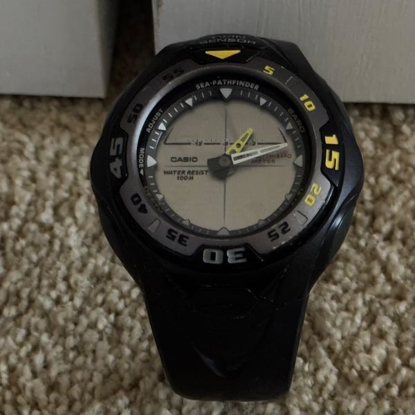 Casio Sea Pathfinder SPF-60S Alti-Depth-Barom Watch, Nice ...
