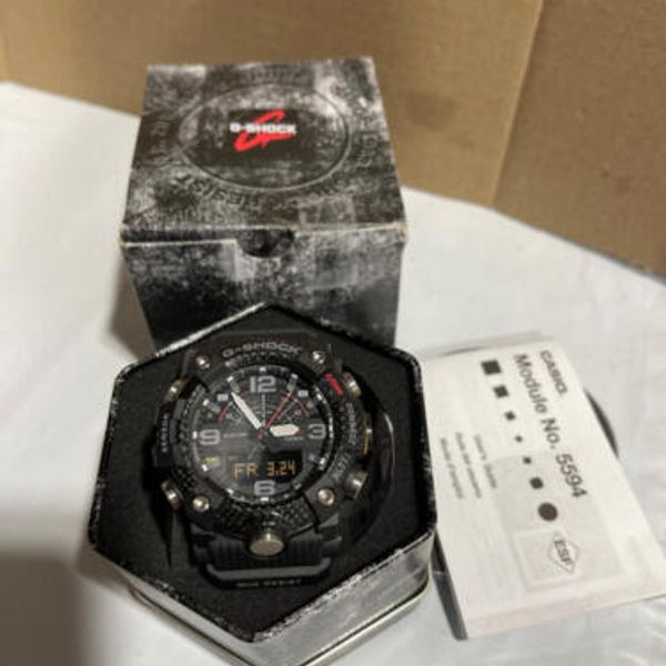 Casio Men's G-Shock Master of G Mudmaster Carbon Core Resin Watch ...