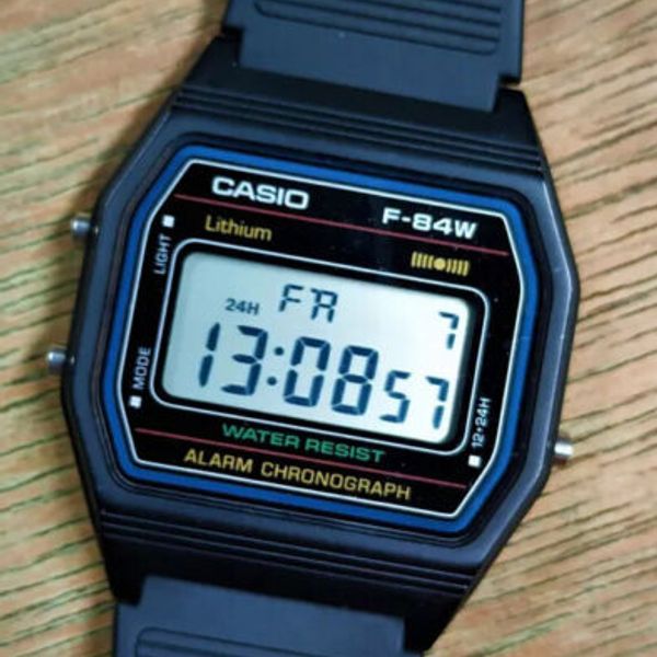Casio F-84W Module 587 Mid 1980's Vintage 'C' JDM Digital Watch ...