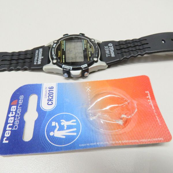 Mens Timex Ironman Triathalon 745 EE digital indiglo wrist watch ...