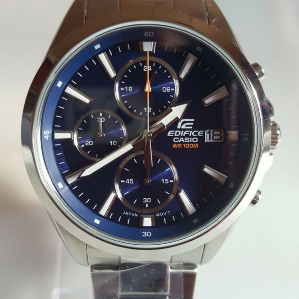 NEW CASIO EDIFICE 5451 EFV-560D-2AVUEF CHRONOGRAPH QUARTZ MENS WATCH ...