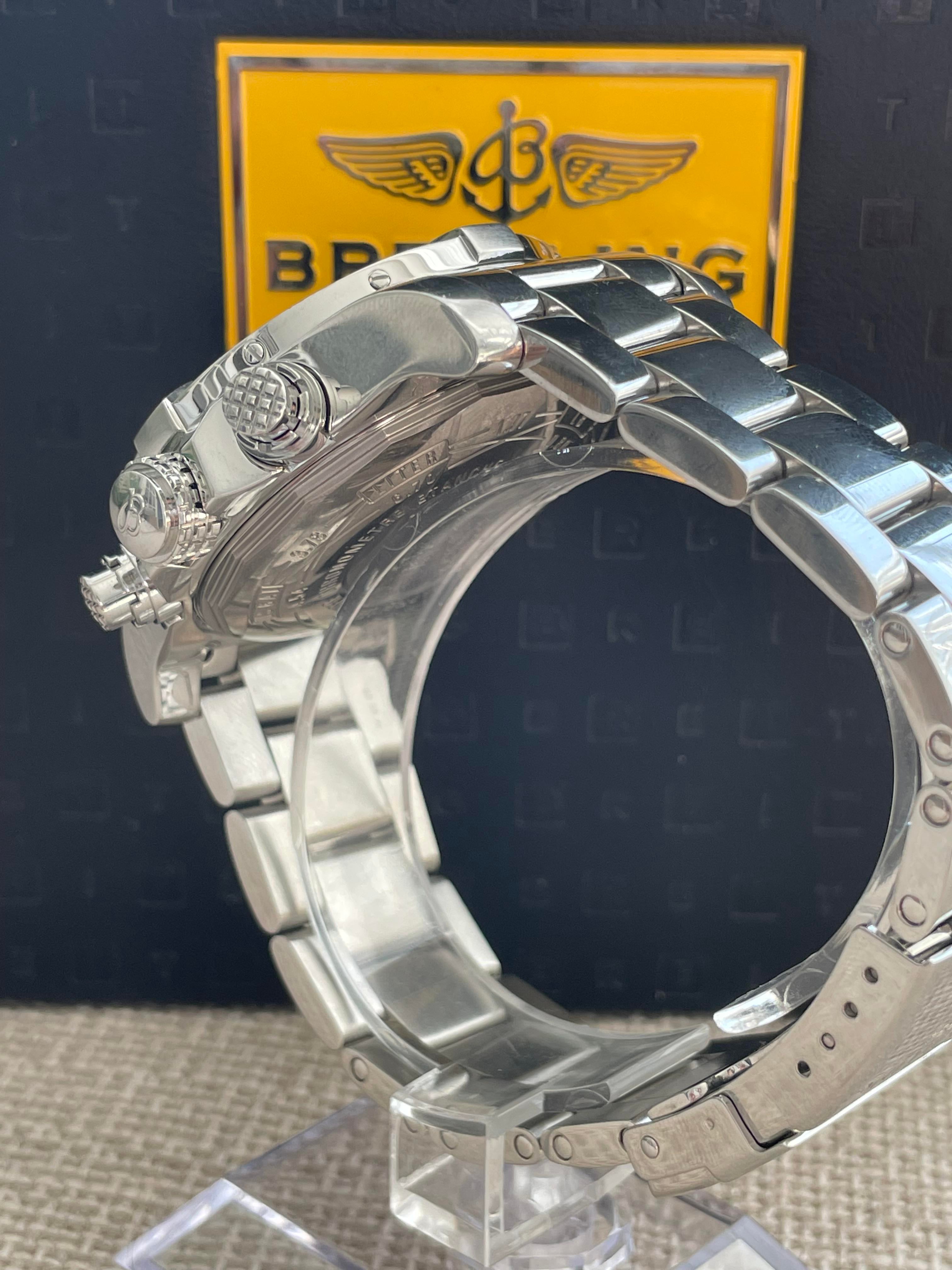 [WTS]Breitling Avenger II Chronograph Automatic Blue Dial 43mm Full Set ...