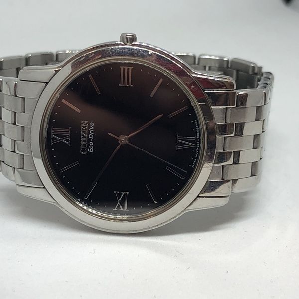 Citizen Eco-Drive G431-T002421 Men's Watch Battery Replaced Thin Nice ...