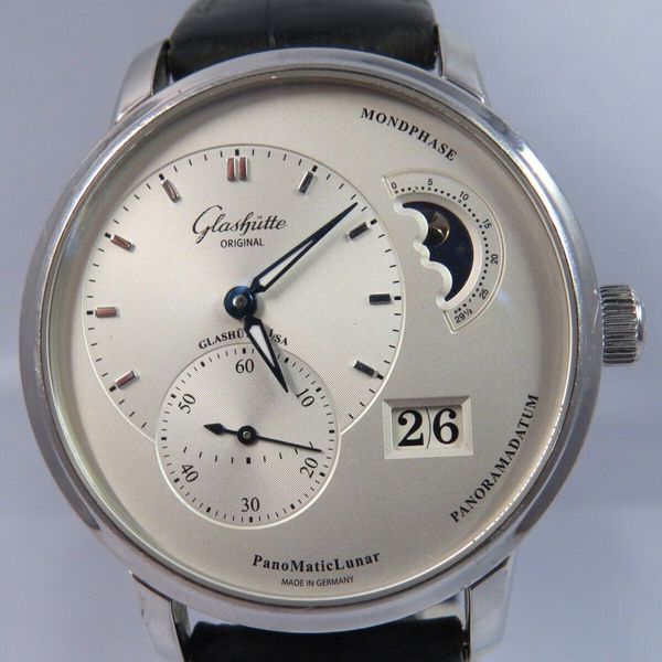Glashutte Original PanoMaticLunar Moon Phase Watch. Germany. Recen ...