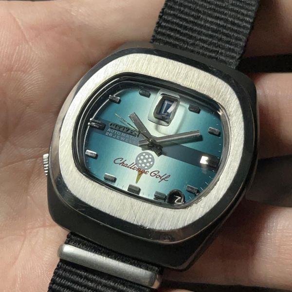 [WTS] Citizen Challenge Golf 28800bph Movement | WatchCharts Marketplace