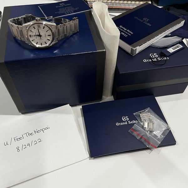 [WTS] Grand Seiko SLGA009 White Birch 5 Days Spring Drive | WatchCharts ...