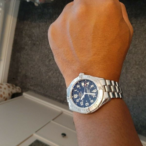 BREITLING Super Ocean Navy Blue Dial A17340 Automatic Watch | WatchCharts