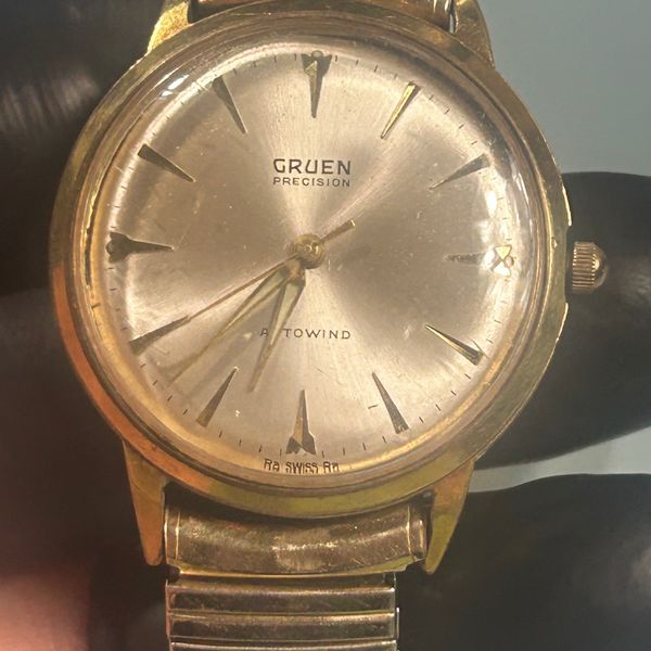 Serviced Vintage 1965 Gruen Precision Autowind Automatic Watch Cal ...