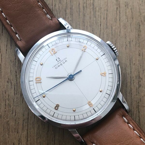 Omega Chronometre reference 2365 30T2SC RG from the 1940s | WatchCharts