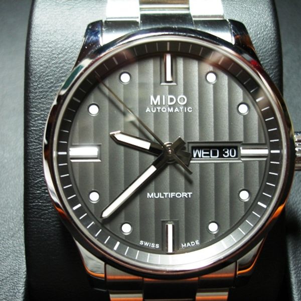 {SOLD} Mido Multifort Day-Date 42mm with unique dial | WatchCharts ...