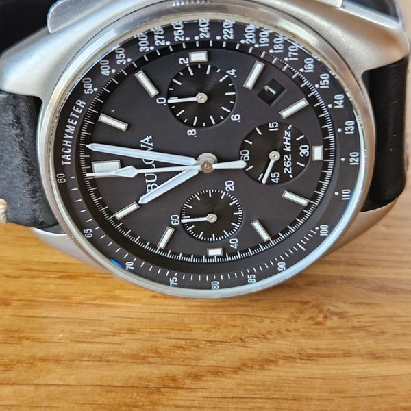Bulova Apollo 15 Lunar Pilot Moon Watch Chronograph, Complete set ...