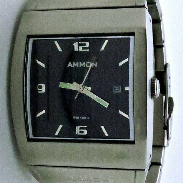 Vintage MINTY Ammon AGENT Quartz Watch NEW BATTERY | WatchCharts ...