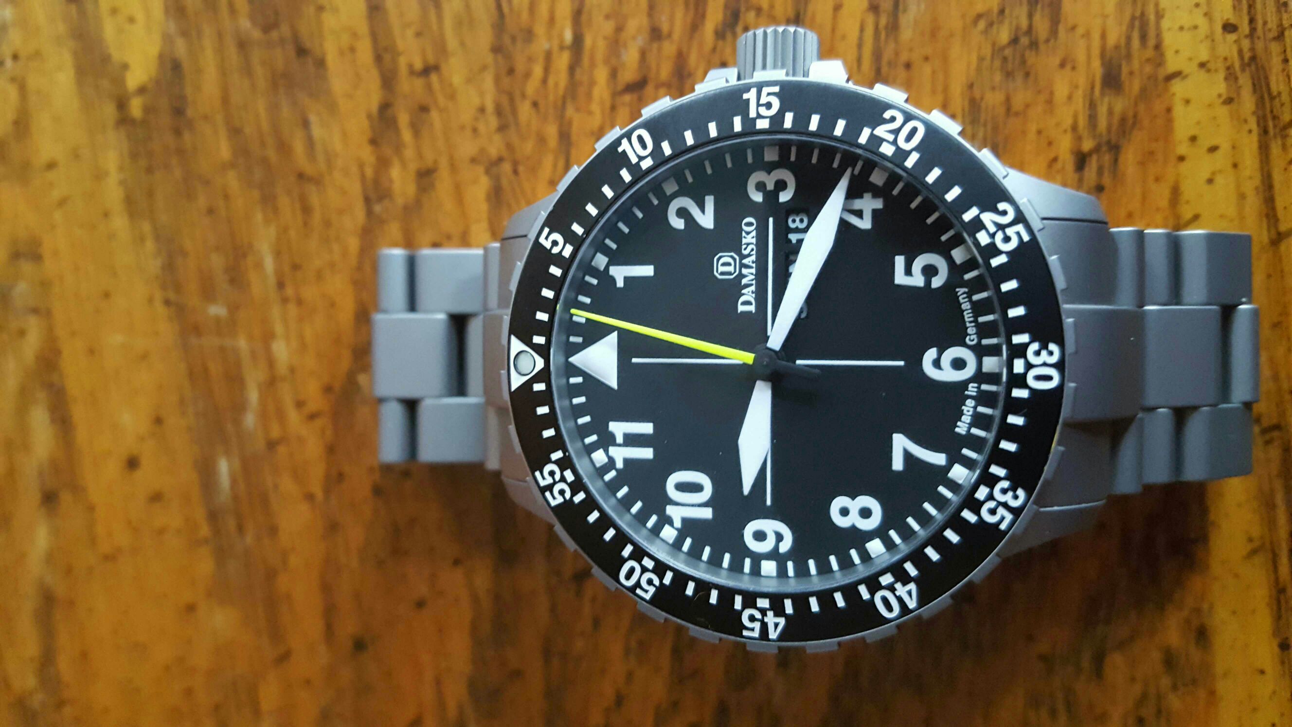 Damasko DA46 with bracelet $1650 | WatchCharts Marketplace