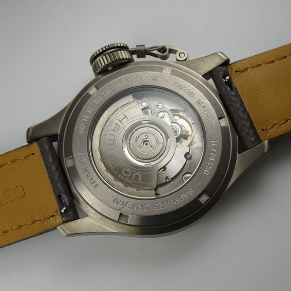 HAMILTON Khaki Small Second Date H774150 27Jewels Automatic ...
