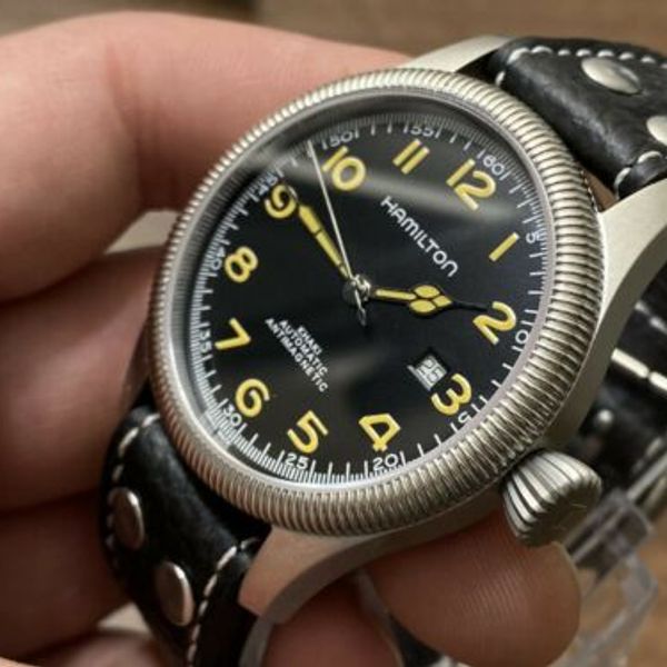 Vintage Hamilton Khaki Automatic Antimagnetic Gents Swiss Watch ...