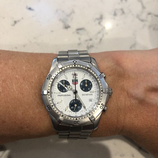 Tag Heuer 2000 Professional Chronograph 200m with original box and ...