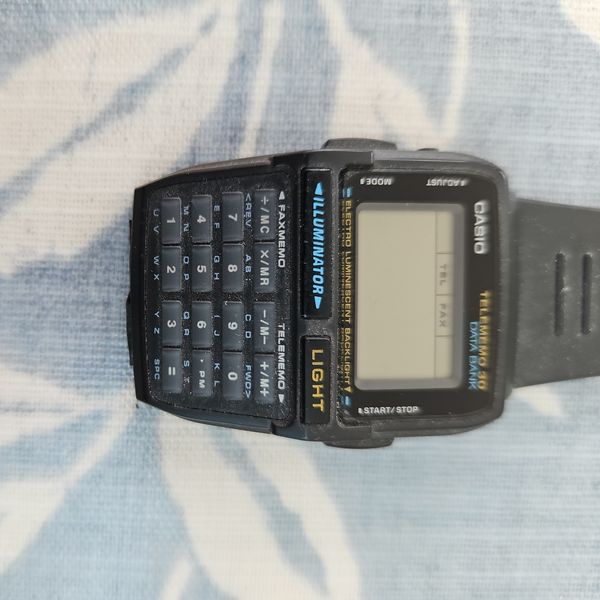 VINTAGE CASIO WATCH, TELEMEMO 30 DATA BANK (1253) DBC-30 | WatchCharts ...