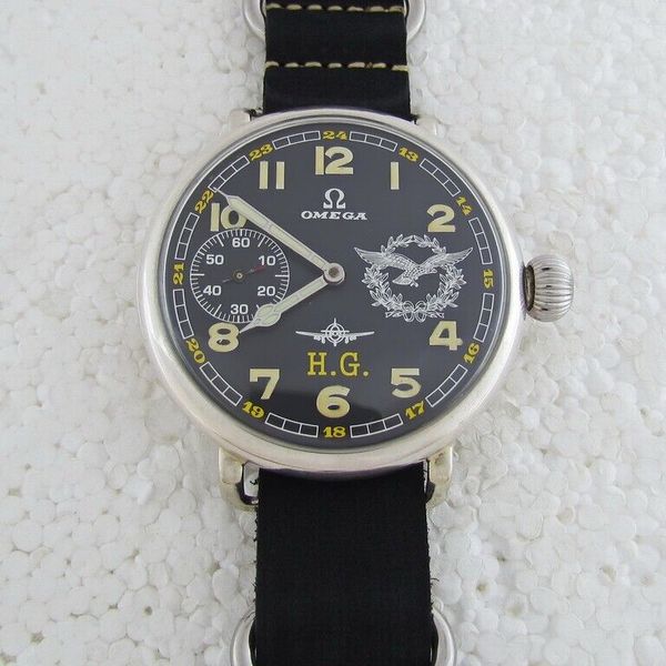 Omega Hermann Goering Luftwaffe Pilots WWII Vintage 1939-1945 Swiss ...