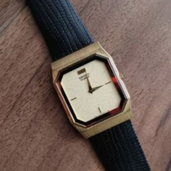 93 Seiko 7430-5409 Men's Watch-Gold Tone-27mm-New Band-New Battery-EUC ...