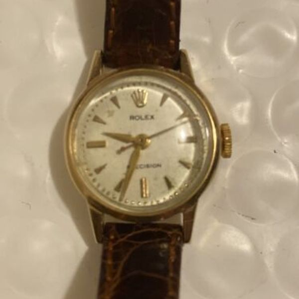 Rolex Vintage 18k 750 Ladies Watch | WatchCharts Marketplace