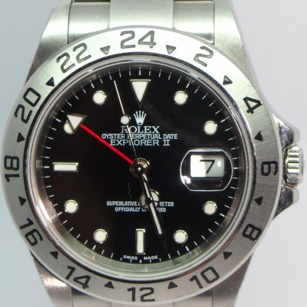 Rolex Explorer 2 Model 16570 "D" serial | WatchCharts Marketplace