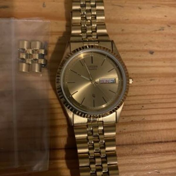 Citizen 661596 President 1996 Day-Date Quartz 37mm. | WatchCharts ...