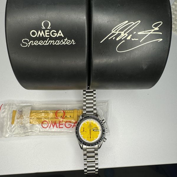 [WTS] OMEGA SPEEDMASTER REDUCED STAINLESS STEEL | Yellow Schumacher ...