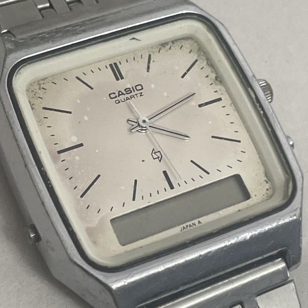 Vintage Casio AQ-320 Module 305 ANALOGIC & Digital Watch JAPAN Not ...
