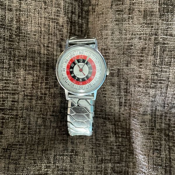 Vintage Timex Bullseye / Roulette watch | WatchCharts Marketplace